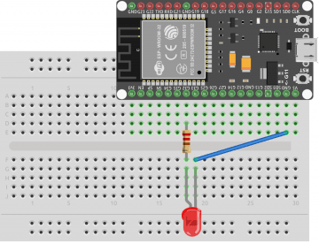 Paso 2: Encender tu primer LED con un ESP32 - Inamata
